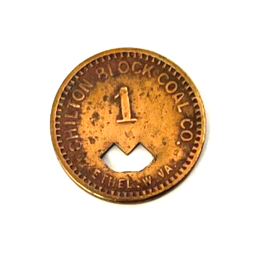 Ethel West Virginia Chilton Block Coal Co. Token | eBay