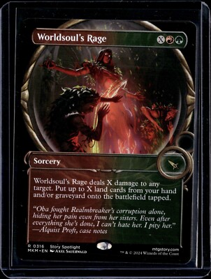 Worldsoul's Rage - 316 - MKM - NM - MTG Magic the Gathering | eBay