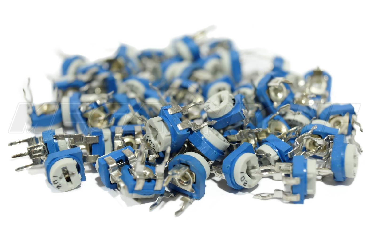 (2 PCS) 15K Ohm Trimpot 6mm Linear Top Adjustment Variable Resistor USA ...