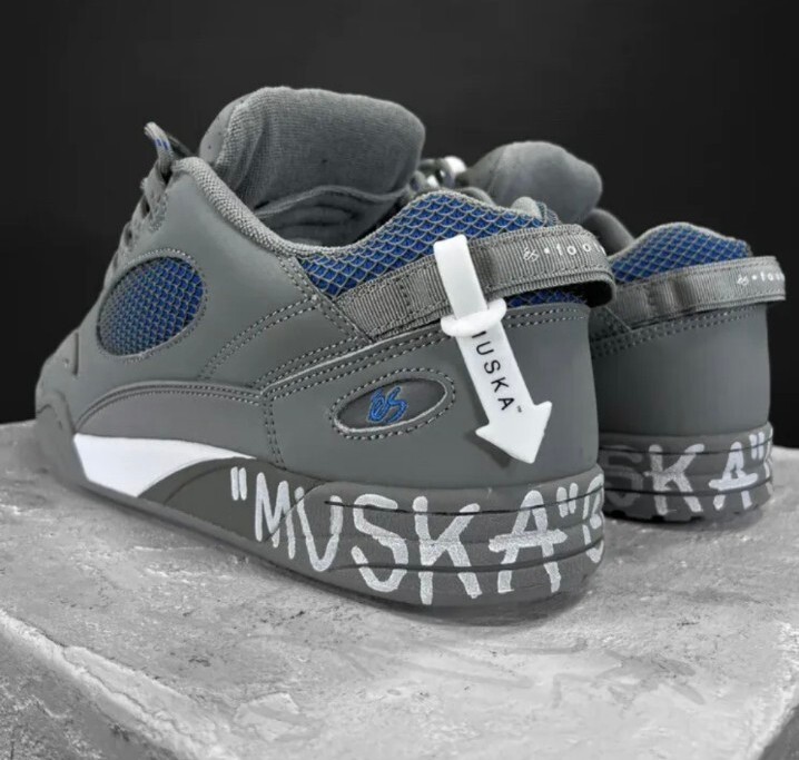 AUTOGRAPHED Chad Muska ES Shoes Size 10 Grey/Blue + Backpack + Box ...