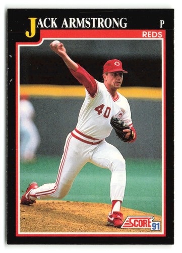 1991 Score Jack Armstrong #231 Cincinnati Reds BASEBALL Card | eBay