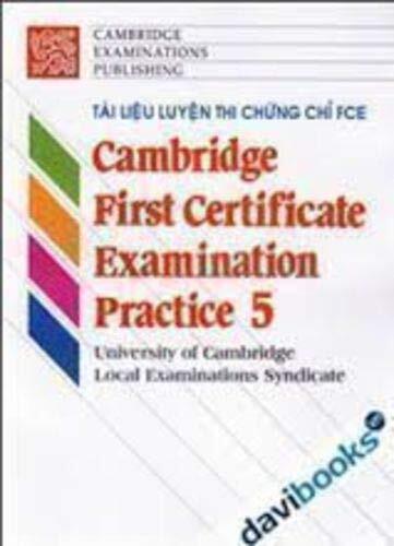 Cambridge First Certificate Examination Practice 5 Student's boo | eBay