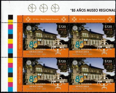 Chile 2025 85th Ann Regional Museum Araucania Block A MNH | eBay