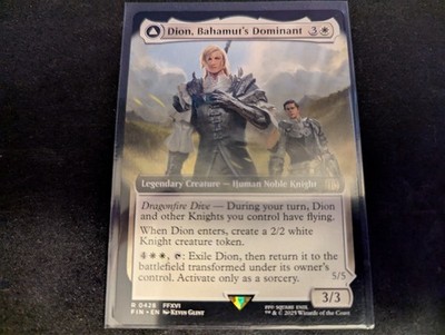 MTG Magic the Gathering Dion, Bahamut's Dominant Extended FIN! | eBay