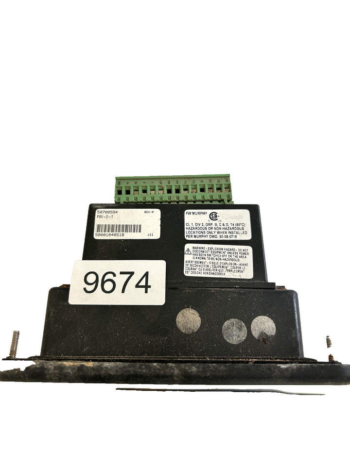 Murphy TTD PSU-2-T Fault Annunciator | eBay