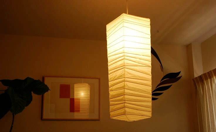 ISAMU Noguchi Akari 70XL Pendant lamp Light Shade Japanese Washi paper ...