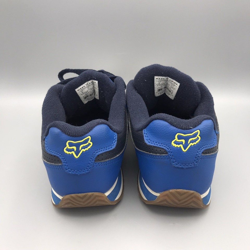 Blue & White Fox Sneakers Shoes 65095-315-063 Size 8 Mens | eBay