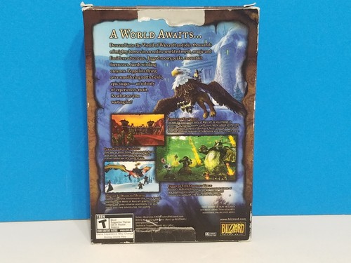 Used World of Warcraft PC MAC cd-rom - 2004 x4 Disc COMPLETE EXCELLENT ...