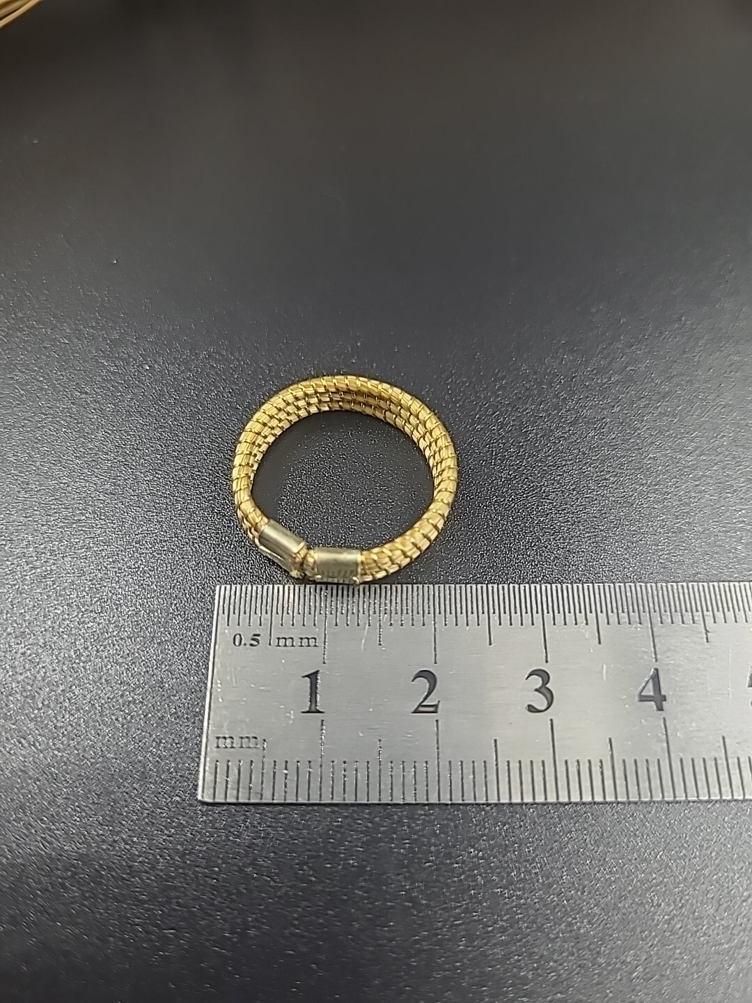 CAPIM DORADO VEGETABLE GOLD RING. Hypoallergenic Golden Grass Ring ...