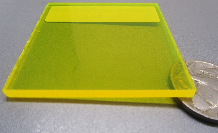 9097 Transparent Yellow Acrylic Sheet 1/8" Thick 12" x 24", 2 Units | eBay