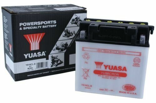 Yuasa YB16CL-B Kawasaki KAF620, Mule 2500, 2510, 2520 All YuMicron 12v ...