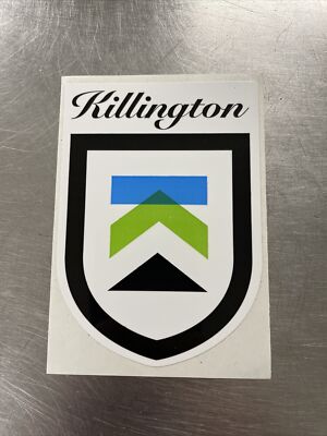 Vintage Killington Vermont Resort Ski Skiing Snowboard Sticker | eBay