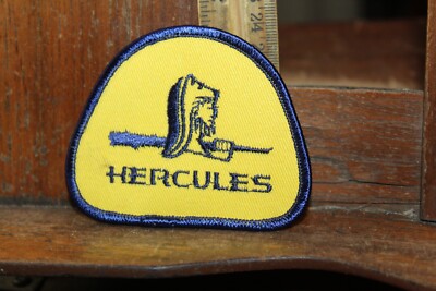 Vintage Embroidered Patch Hercules Powder | eBay