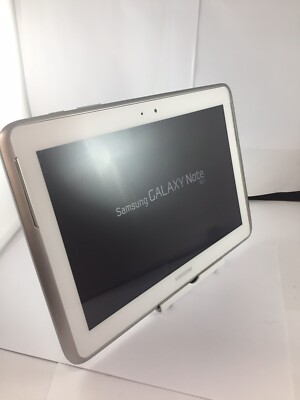 Samsung Galaxy Note 10.1 GT-N8010 White Wi-Fi Android Tablet Grade B ...