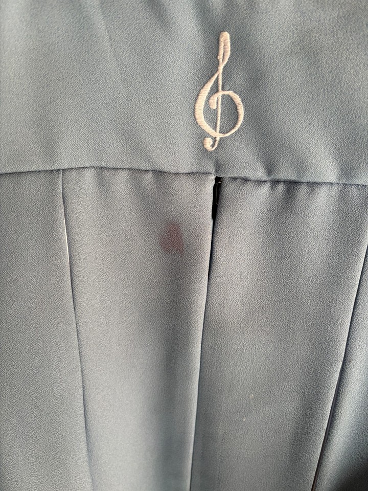 11 Vintage Church Choir Robes by COLLEGIATE Periwinkle Blue Clef Symbol ...