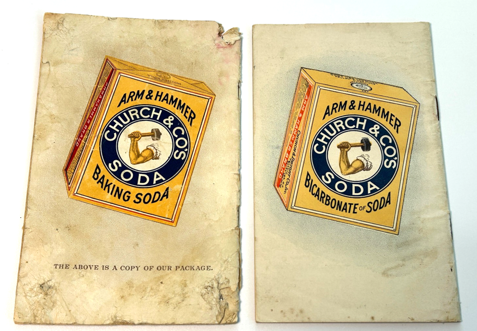 Arm & Hammer Baking Soda Advertising Cookbook 1908 1925 Baking Recipes ...