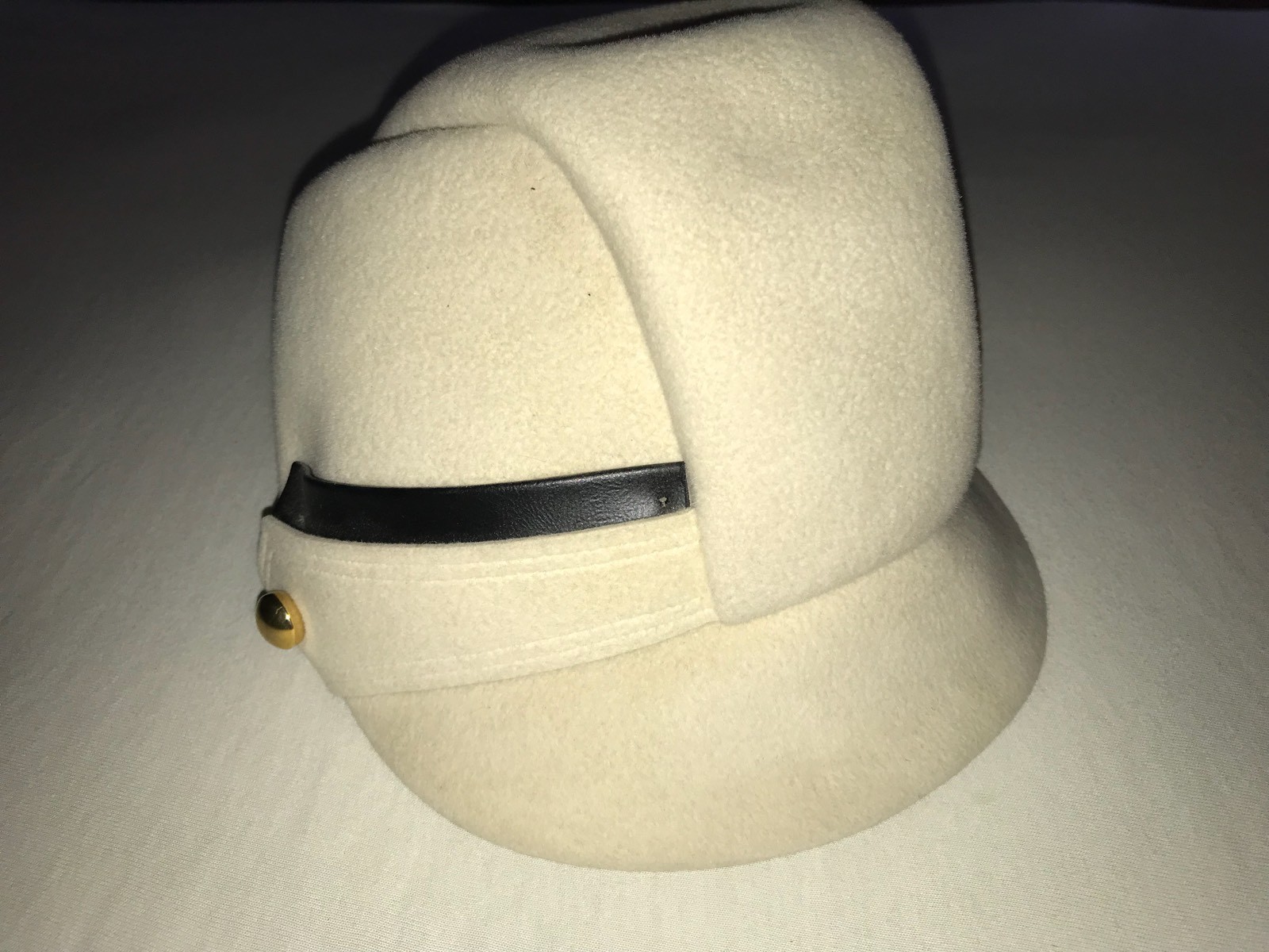 Vintage Corona Italy Wool Equestrian Style Cream Hat Styled By Coralie ...