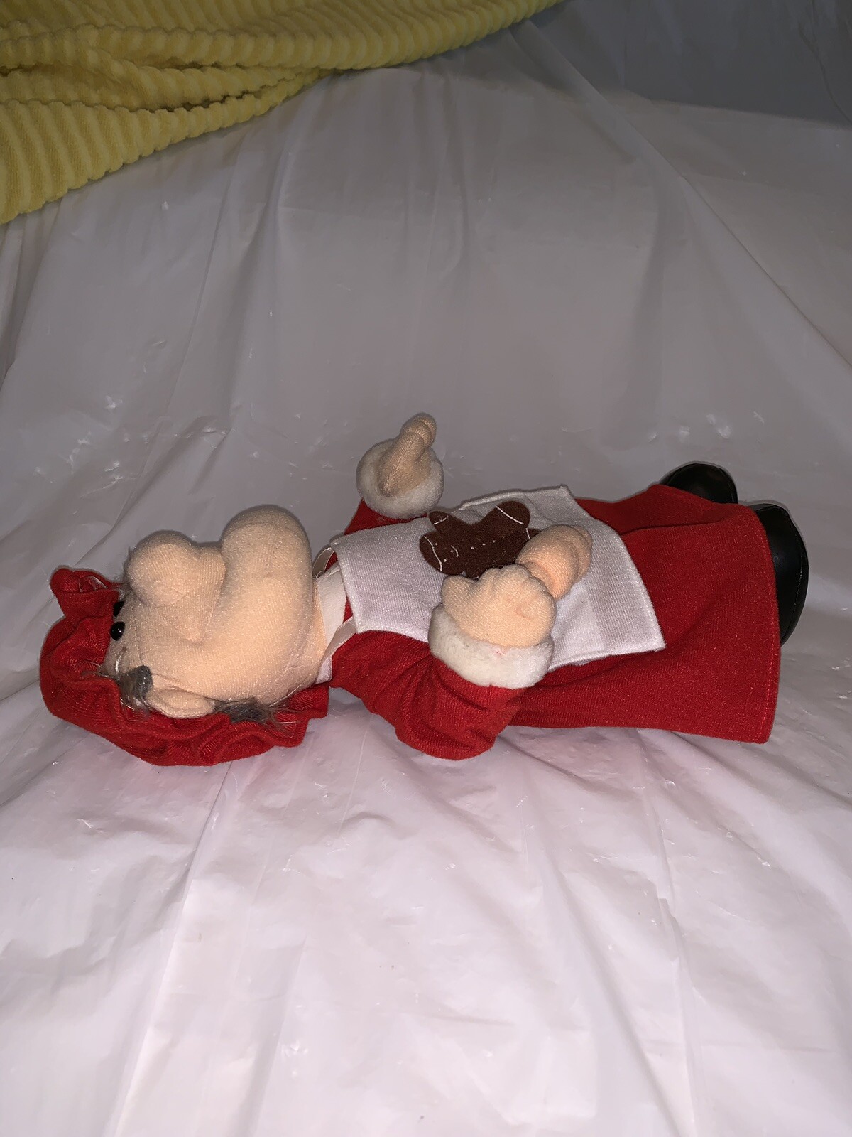 Good Stuff Plush Holiday Grandma Granny Mrs Clause In Apron w/ Rolling ...