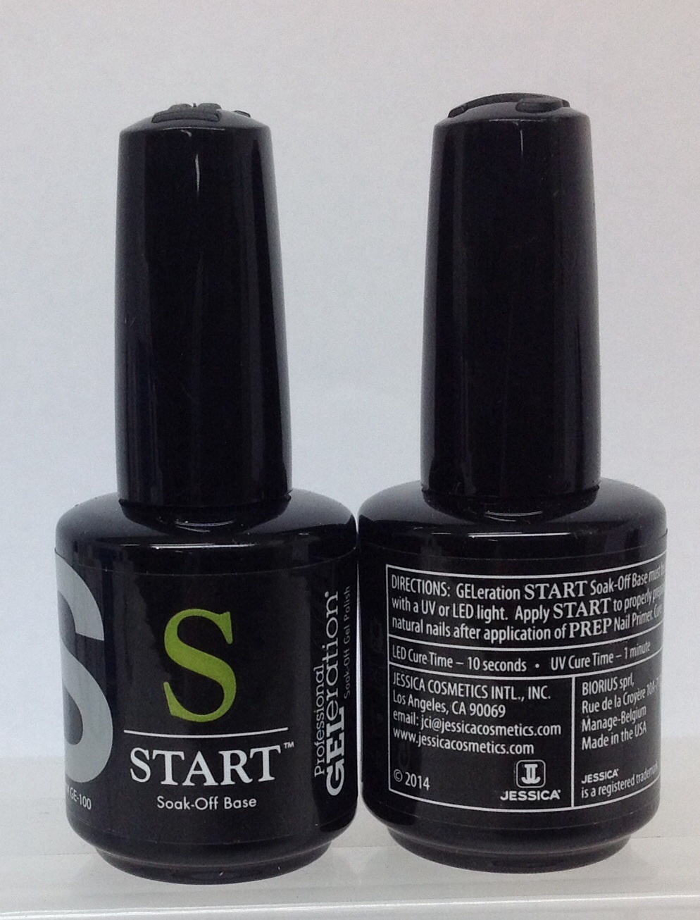 Jessica GELeration Gel Kit - 2 START Base + 2 FINISH Top Sealer 0.5oz ...