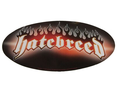 HATEBREED official sticker x 5 identical | eBay