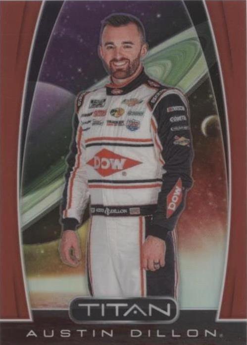 2020 Panini Chronicles - Titan Austin Dillon #14 Red Prizm /99 for sale ...