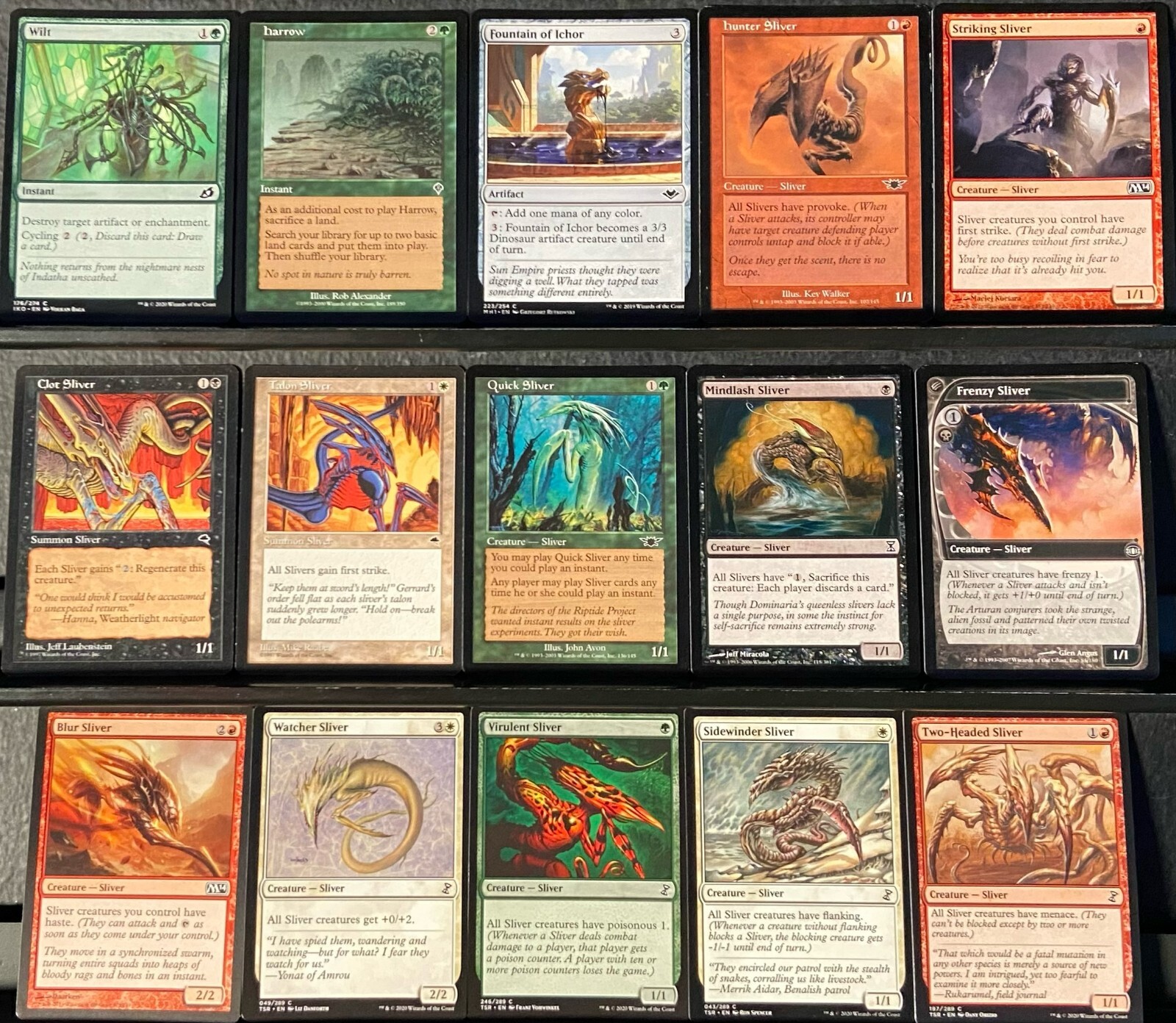 ***Custom Commander Deck*** Sliver Legion EDH Mtg Magic Cards | eBay