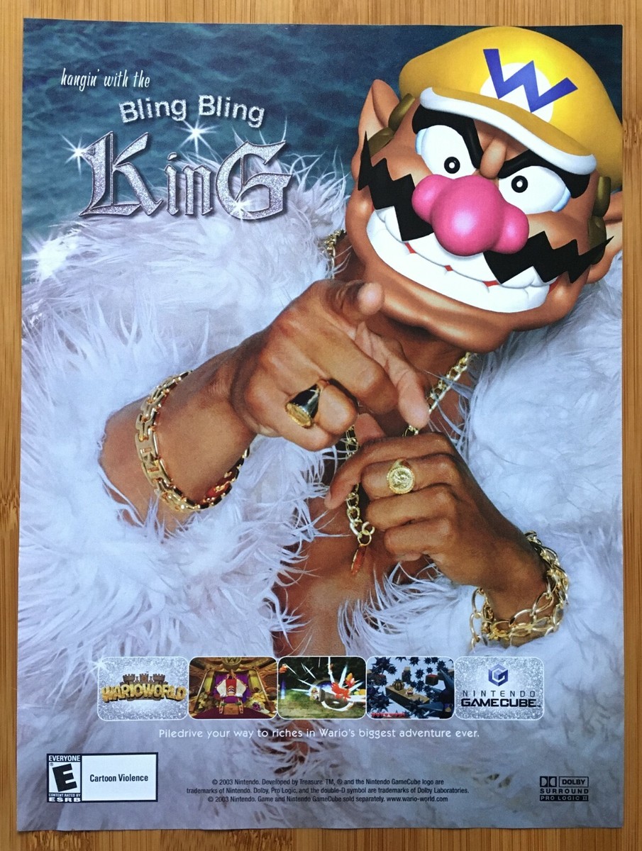 Wario W Logo W Is For Wario From Nintendo's Super Mario Franchise.