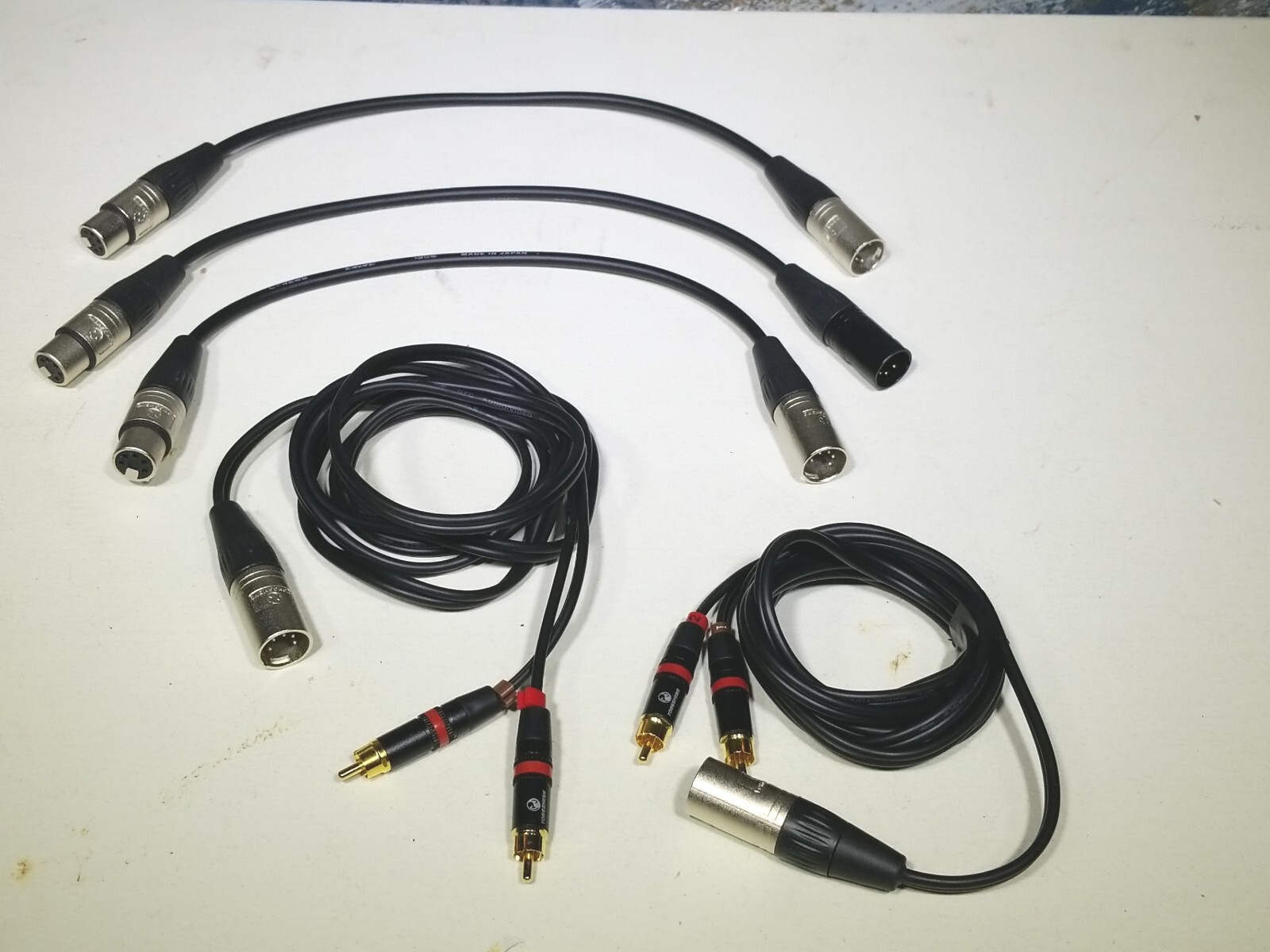 XLR 5-Pin Cables (x5) | eBay