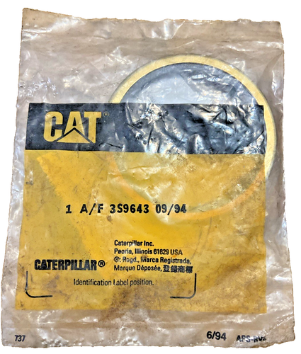 Caterpillar (Cat) 3S9643 or 3S-9643: Rotating Shaft Lip Type Seal ...
