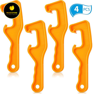 Pail Opener Bucket Lid Removal Tool 5 Gallon Plastic Opening Tool 4 ...