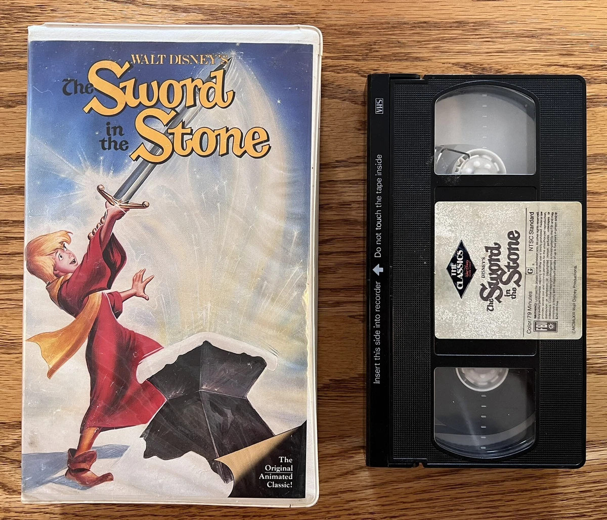 The Sword In The Stone 1986 Vhs