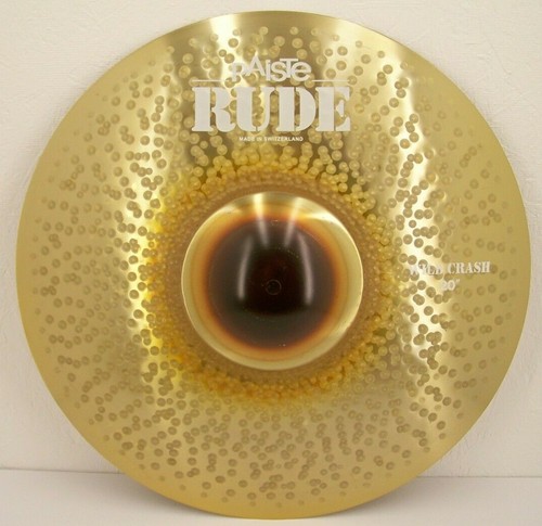 Paiste RUDE 20" Wild Crash Cymbal/New-Warranty/Model # CY0001127720 ...