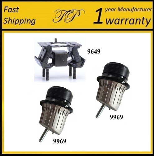 3PCS MOTOR & TRANS MOUNT FOR Lexus GS300 3.0L 2WD 2006, GS350 3.5L 2WD ...