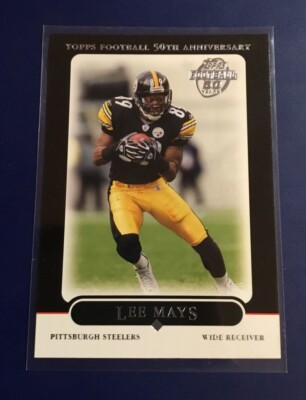 2005 Topps Black Border # 189 LEE MAYS Pittsburgh Steelers | eBay