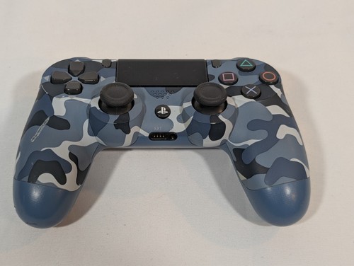Sony Playstation 4 PS4 Dualshock Wireless Controller Blue Camo CUH ...