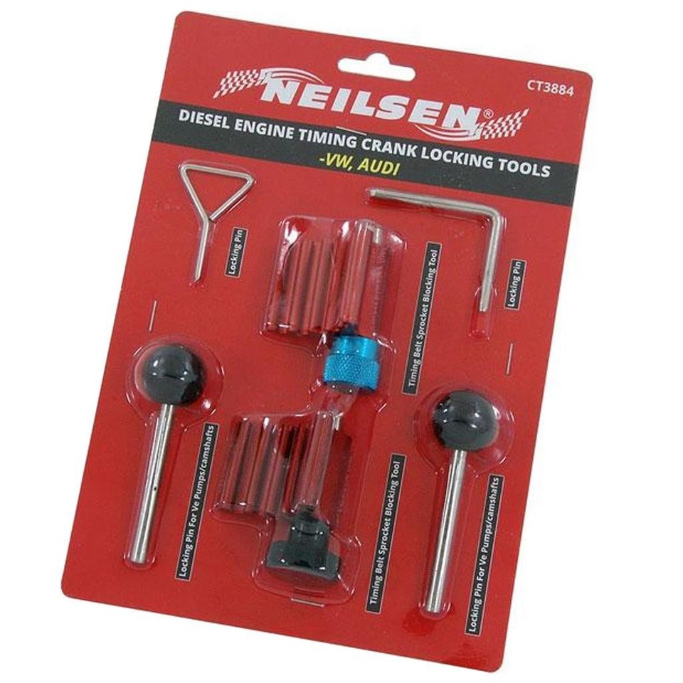 Neilsen Diesel Engine Timing Crankshaft Locking Tool Kit Pd VW Audi ...