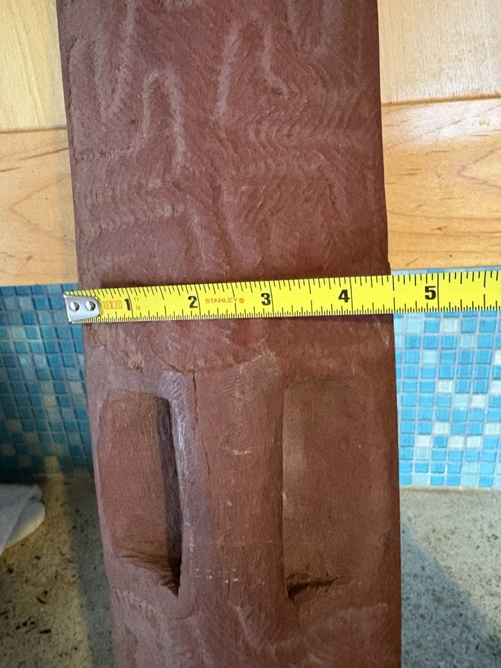 Aboriginal Australian hardwood parrying shield, | eBay UK