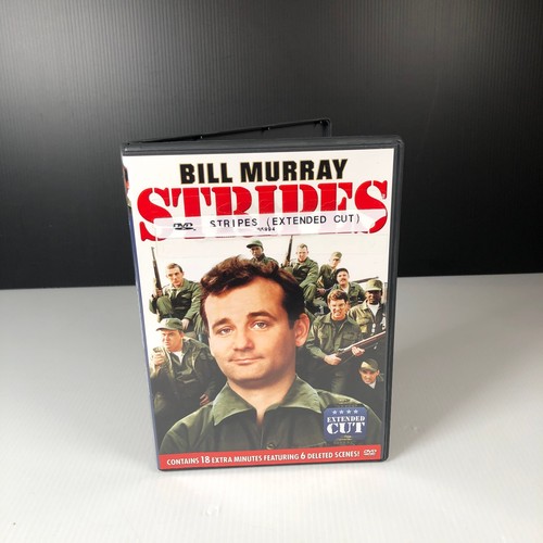 Stripes DVD 1981 Extended Cut Bill Murray Comedy Special Features | eBay UK