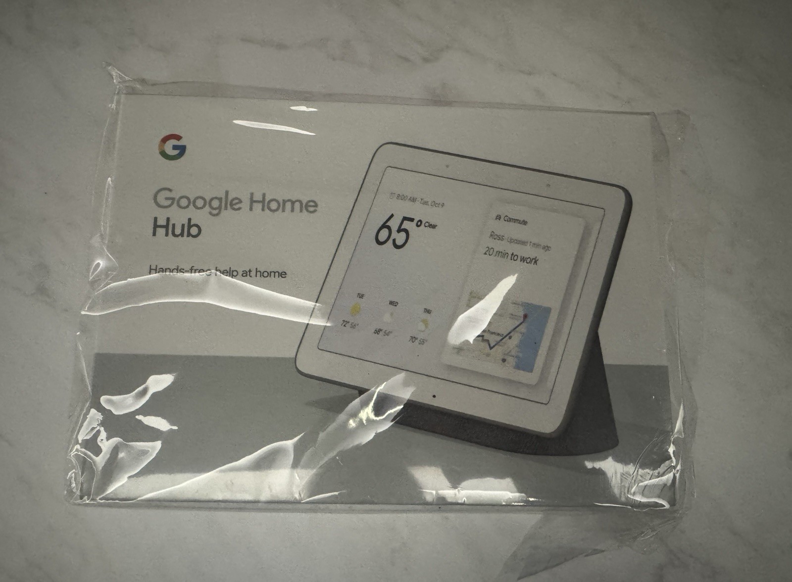 Google Nest Hub 1st Gen GA00515-US - Charcoal for sale online | eBay