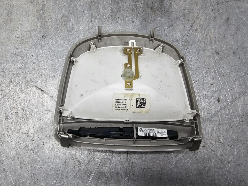 MERCEDES BENZ GLE W166 REAR ROOF INTERIOR LIGHT A1669066500 | eBay UK