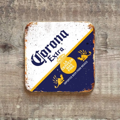 CORONA EXTRA Beer Pub Shed Man Cave Coffee Tea Office Kitchen Mug Wood ...