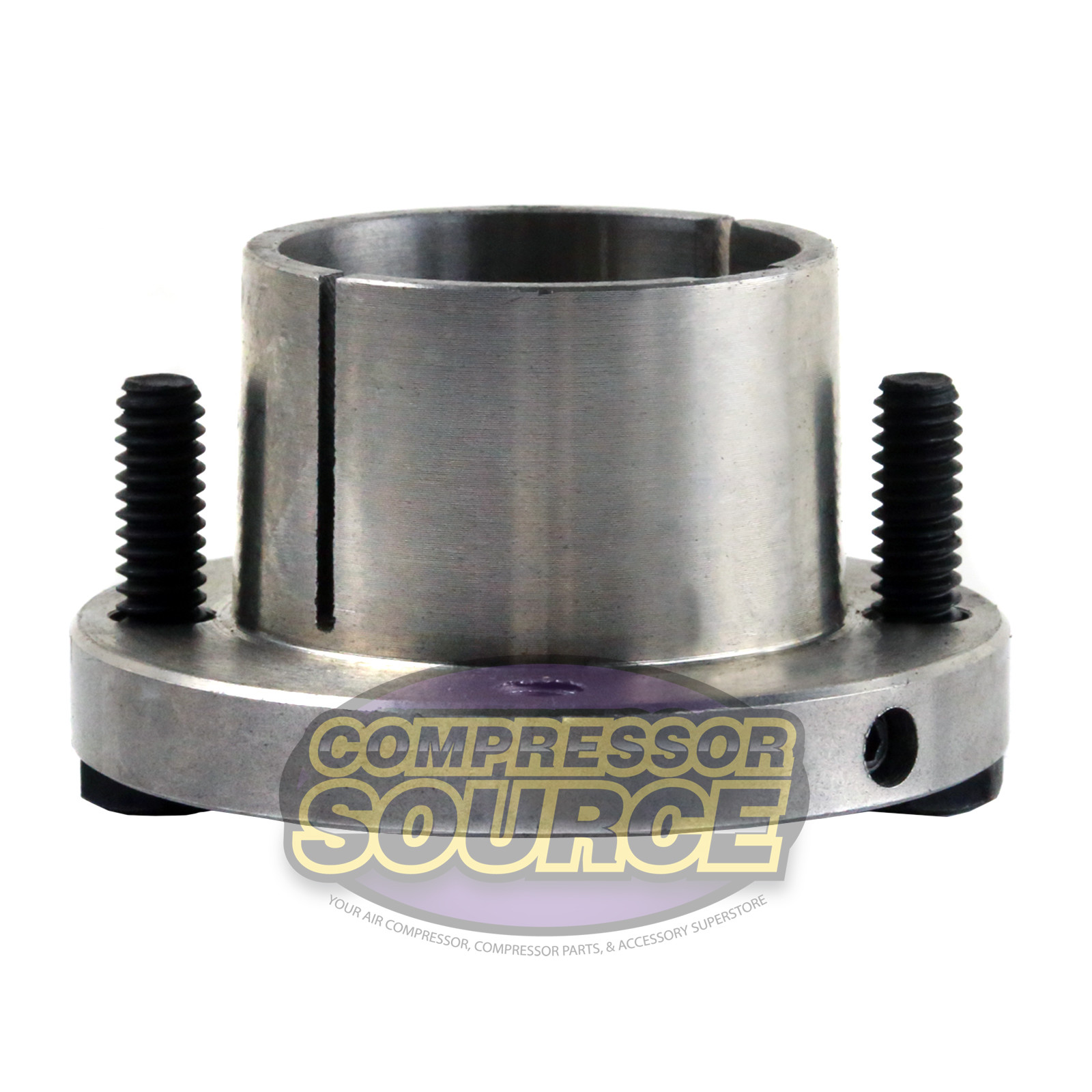 Steel 1-3/8" Keyed Bore Split Taper H-Style Bushing for use with Pulley ...