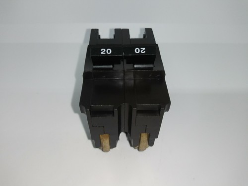 FPE AMERICAN NA220 FEDERAL PIONEER 2 POLE 20 AMP CIRCUIT BREAKER THICK ...