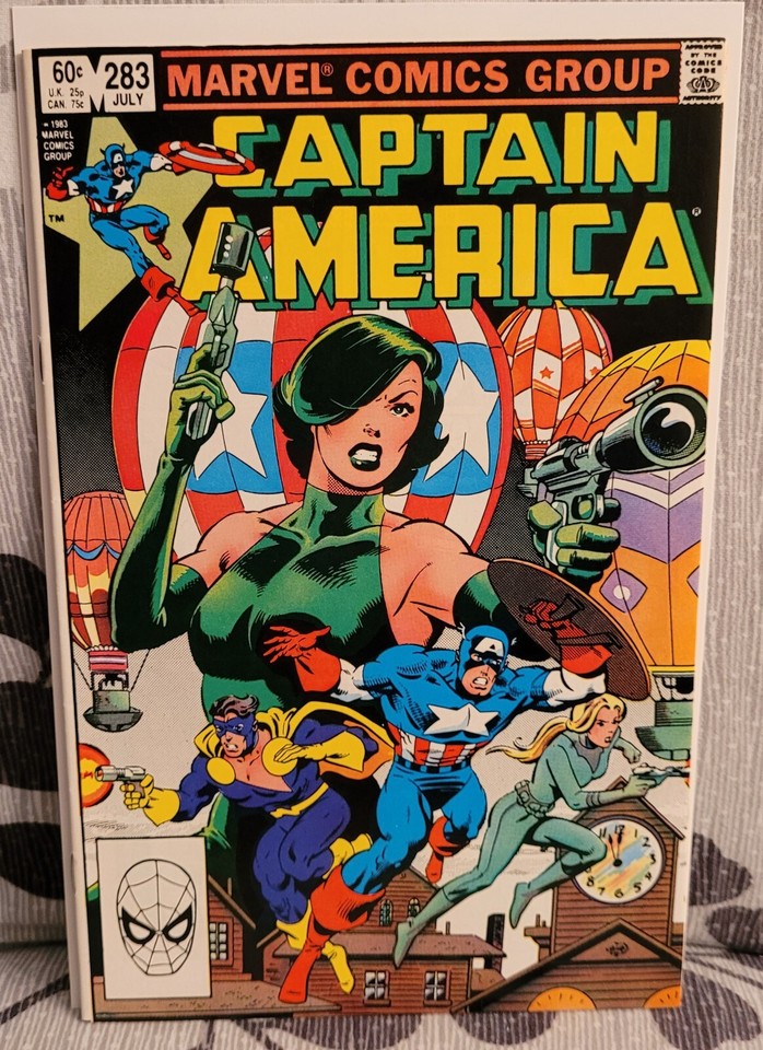 CAPTAIN AMERICA #281 - 285 Vol 1 (Lot of 5) MARVEL 1983 FN/VF 7.0 | eBay