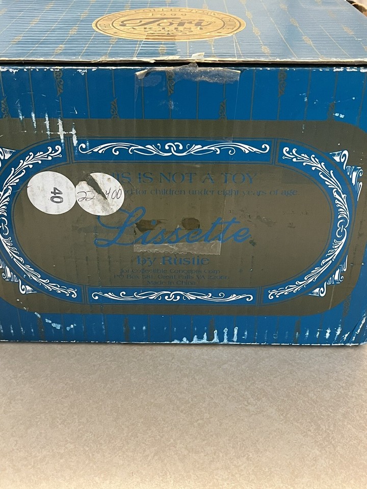 Rustie Doll Collectors Choice Lissette 1999 Original Box With Coa | eBay