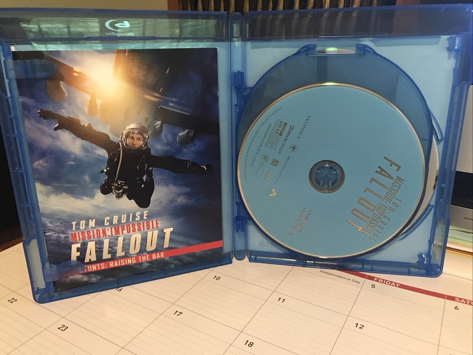 Mission: Impossible: Fallout (Blu-ray, 2018) No Digital 32429309891 | eBay