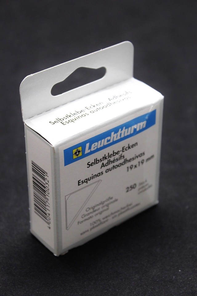 250 19mm x 19mm Archival Self Adhesive Corner Mounts for Cards Photos ...