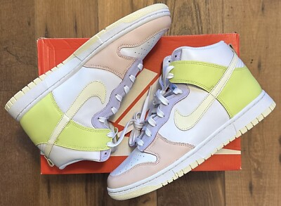 Nike Dunk High Cashmere Lemon Twist Pastel Easter Women’s Size 11 New ...