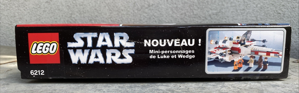 LEGO 6212 Star Wars: X-Wing Fighter Limited Edition **SEALED** Princess ...