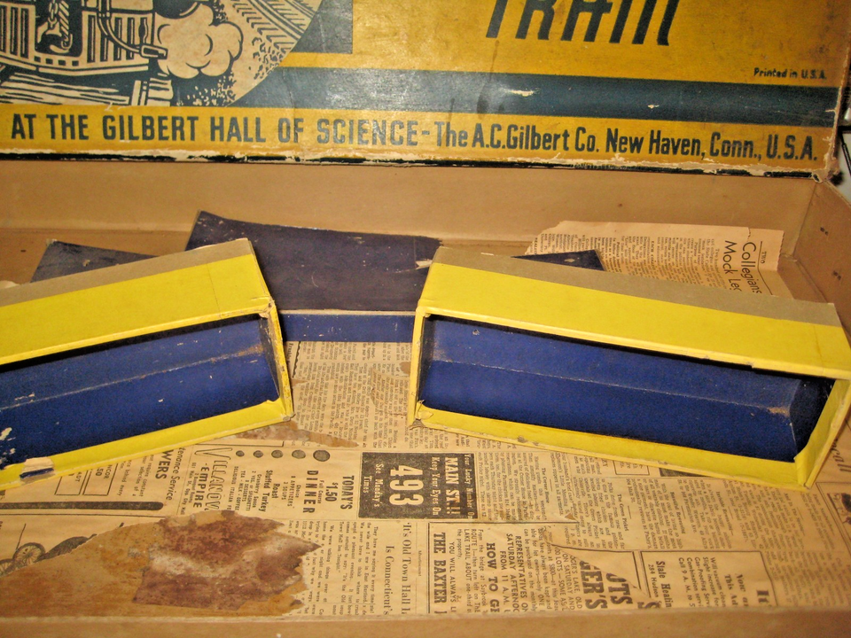American Flyer prewar Challenger 4-8-4 & Freight set box (only) Large ...